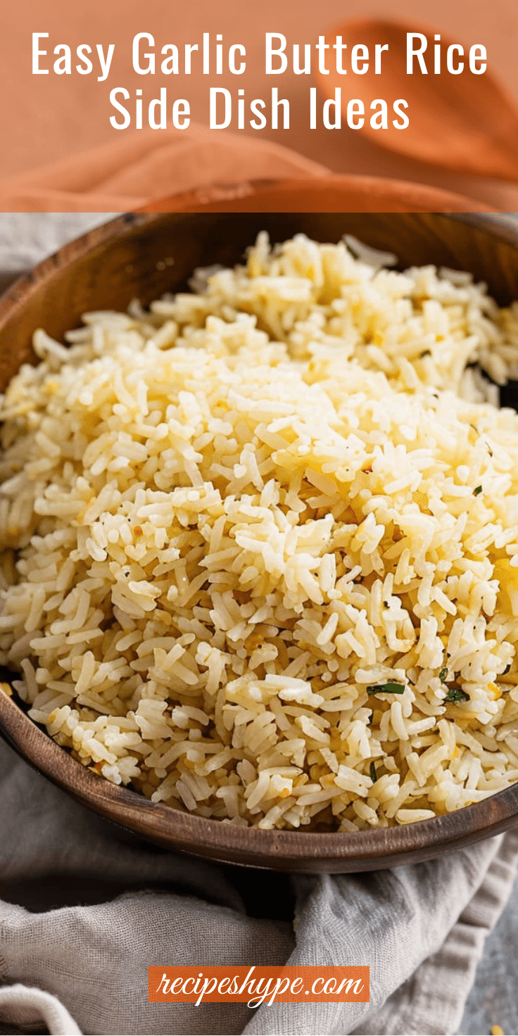 Garlic Butter Rice | Recipes Hype