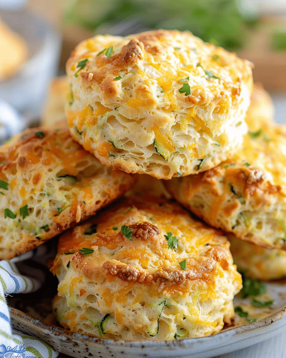 Flaky Zucchini Cheddar Biscuits – Summer’s Most Delicious Side ...