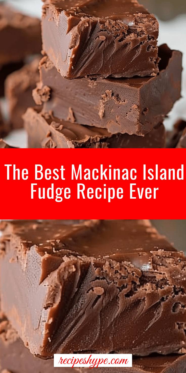 Old-Fashioned Mackinac Island Fudge | Recipes Hype